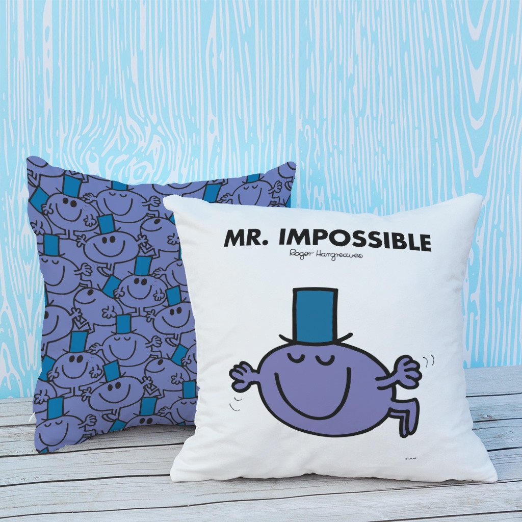 Personalised Mr. Impossible Micro Fibre Cushion