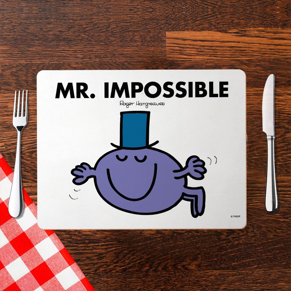 Mr. Impossible Cork Placemat - Licensed Merchandise for Collecto