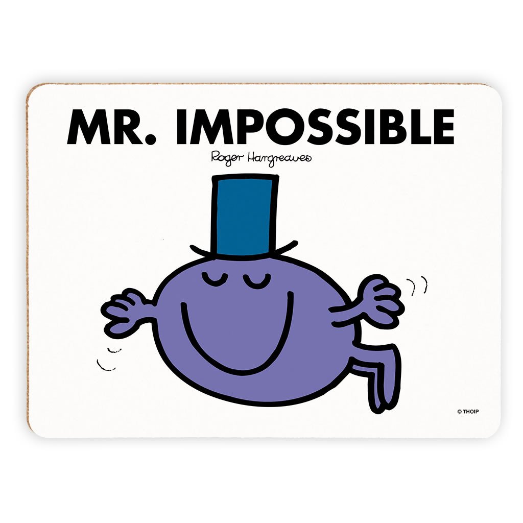 Mr. Impossible Cork Placemat - Licensed Merchandise for Collecto