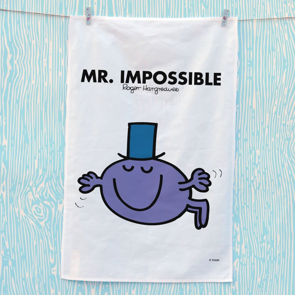 Personalised Mr. Impossible Tea Towel