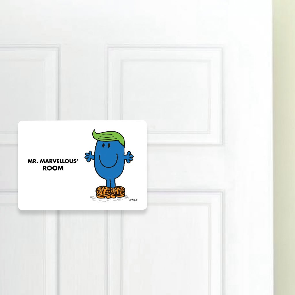 Mr. Marvellous Door Plaque - Friends & Fans