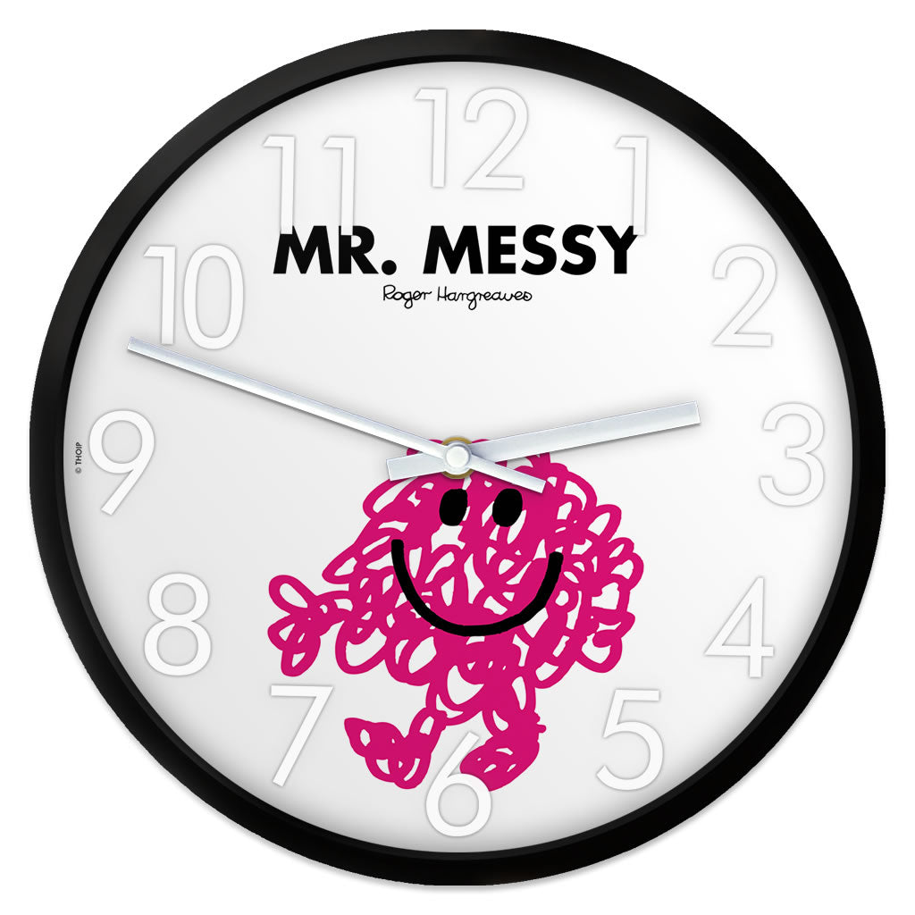 Mr. Messy Clock