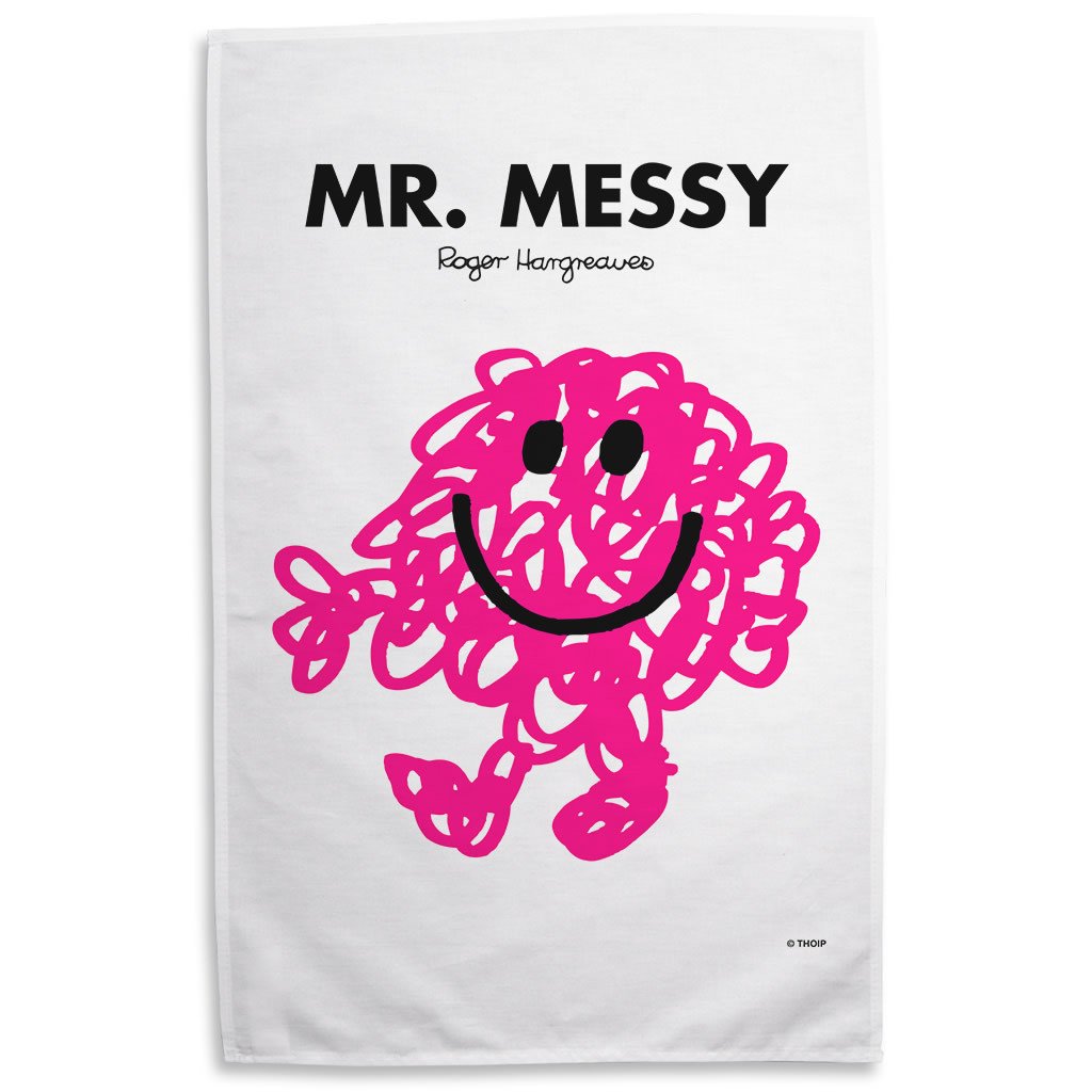 Mr. Messy Tea Towel - Official Nostalgic Gift Idea