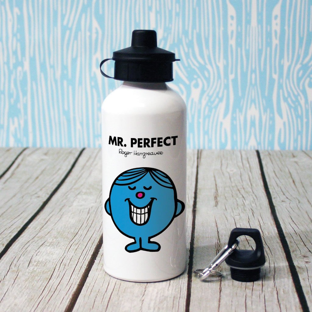 Mr. Perfect Water Bottle - Classic Design for Mr Men and Little