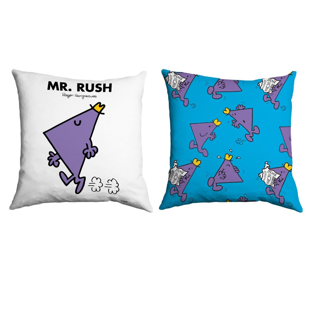 Mr. Rush Micro Fibre Cushion - Retro Collectible for Fans