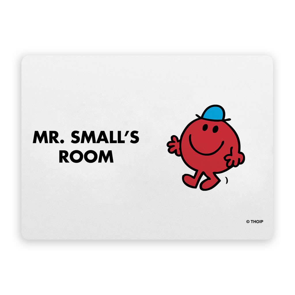 Mr. Small Door Plaque - Cute Gift for Girls